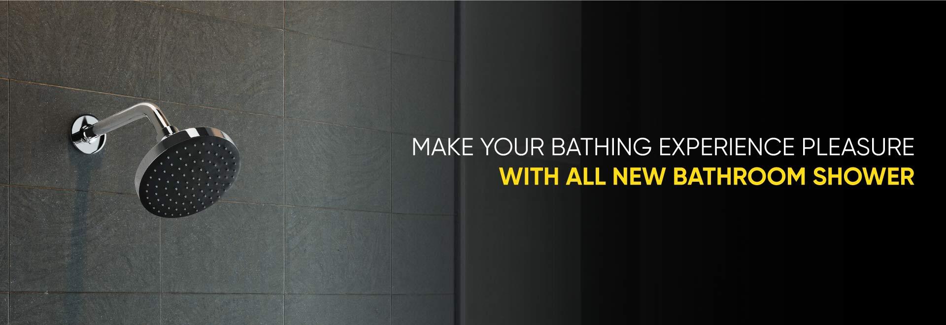 Make Your Bathing Experience Pleasure With All New Bathroom Shower