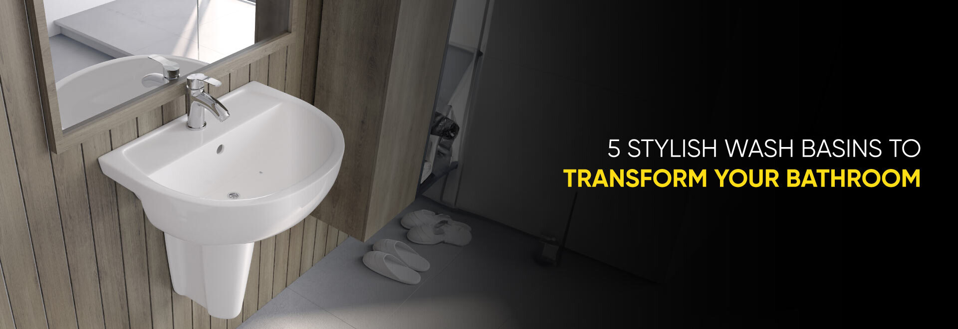 5 Stylish Wash Basins to Transform Your Bathroom