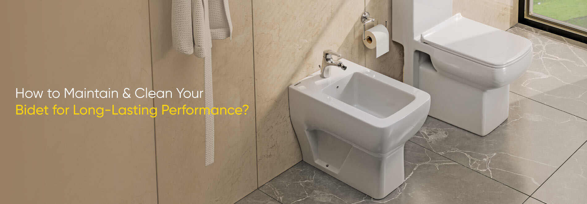 How to Maintain & Clean Your Bidet for Long-Lasting Performance