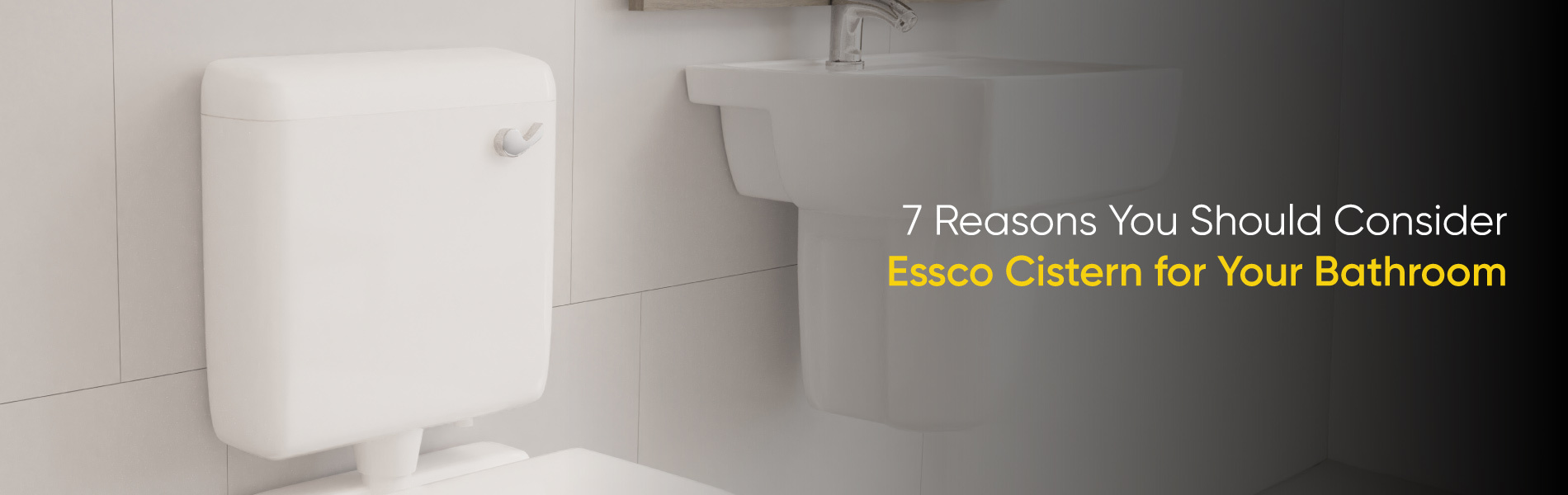 7 Reasons You Should Consider Essco Cistern for Your Bathroom